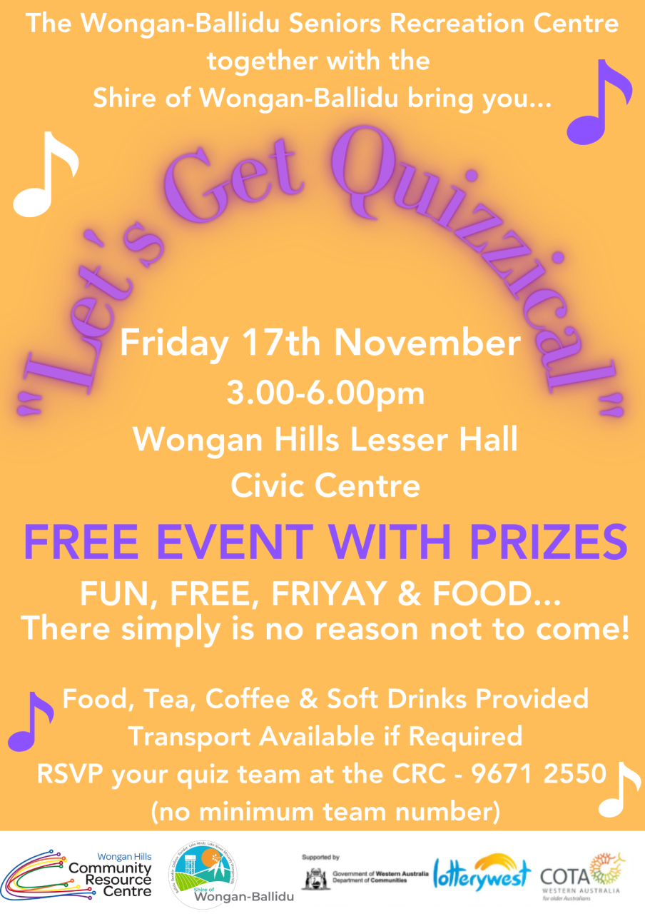 Let's Get Quizzical » Shire of Wongan-Ballidu